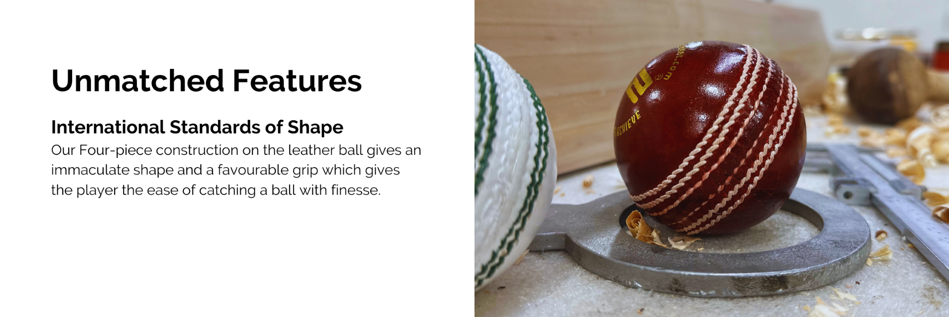 4 Piece Leather Cricket Ball Set - T20 Red | Box of 3 - A2 Cricket